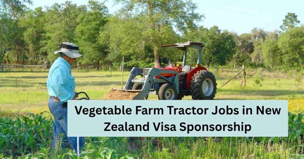 Vegetable Farm Tractor Jobs in New Zealand | Apply Now